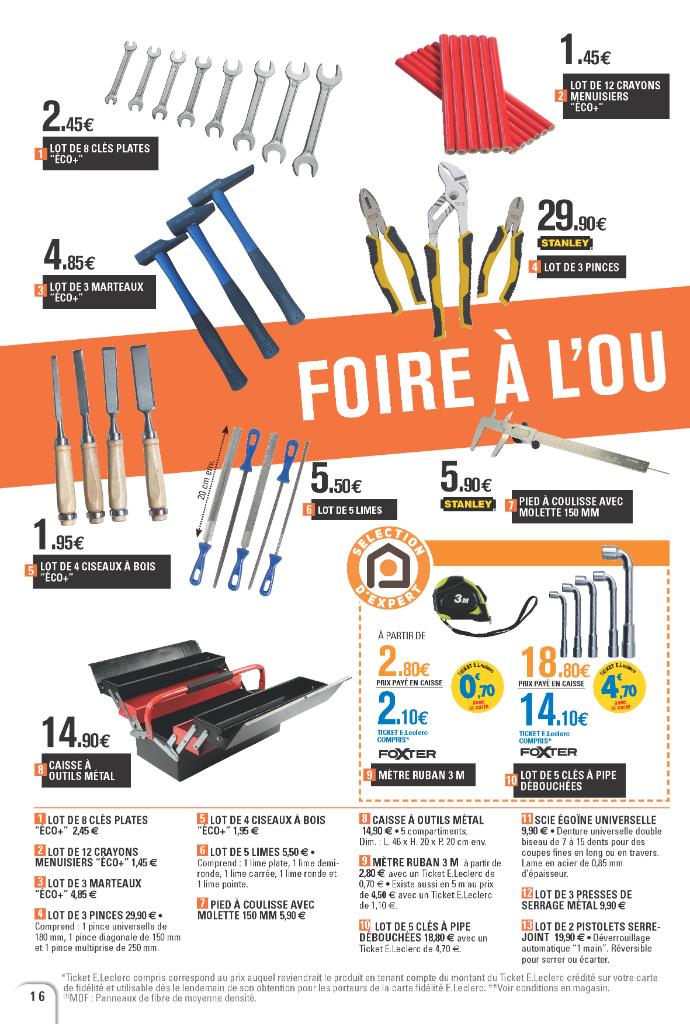 Brico E.Leclerc - Bricolage et outillage, 34 avenue Berry 23000 Guéret ...