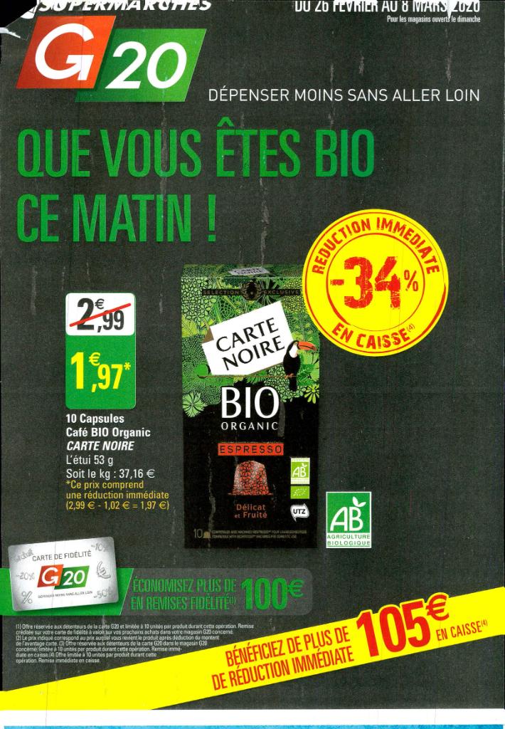 G20 - Supermarché, hypermarché, 22 rue Chaillot 75016 Paris - Adresse ...